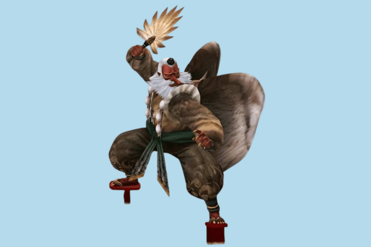 Tengu, o yokai guardiao das montanhas